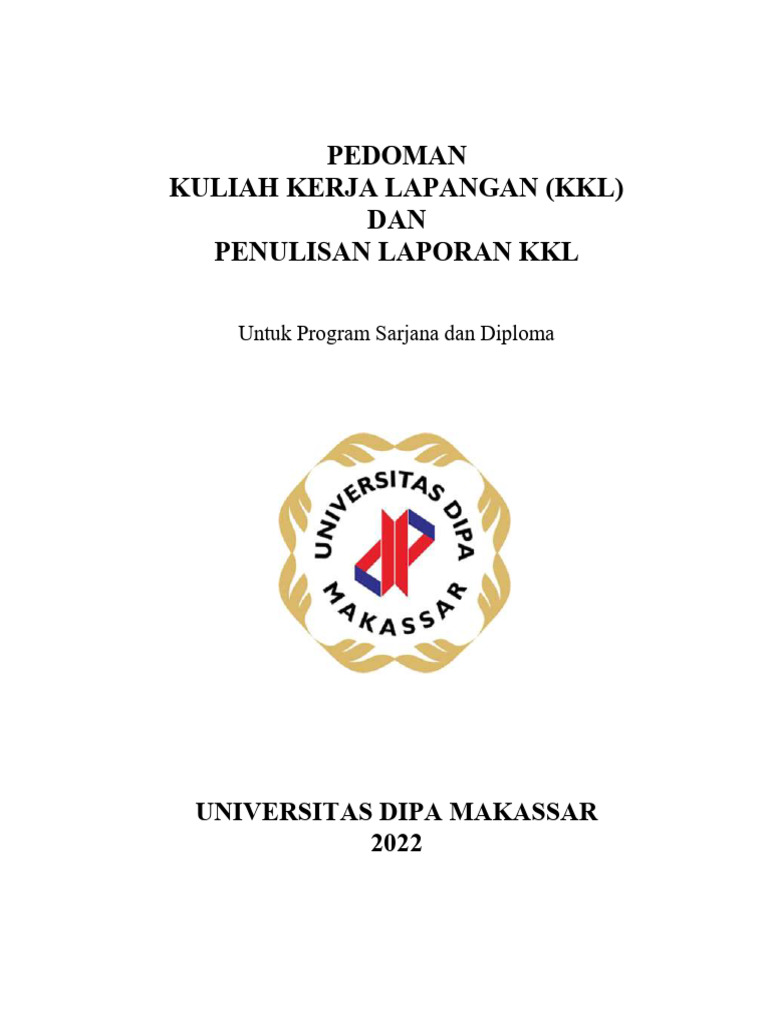 Buku Pedoman Pelaksanaan KKL | PDF | Karier & Perkembangan | Bisnis