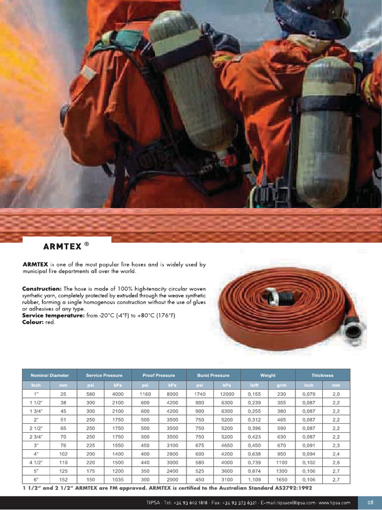 Armtex Fire Hose | PDF