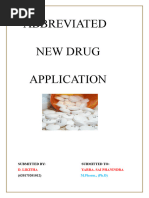 Abbreviated New Drug Application (Anda) Filing Checklist | PDF | Food And Drug Administration ...