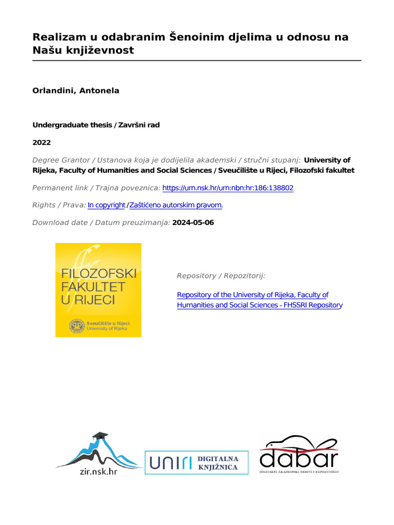 Zavrsni Rad Orlandini Antonela | PDF