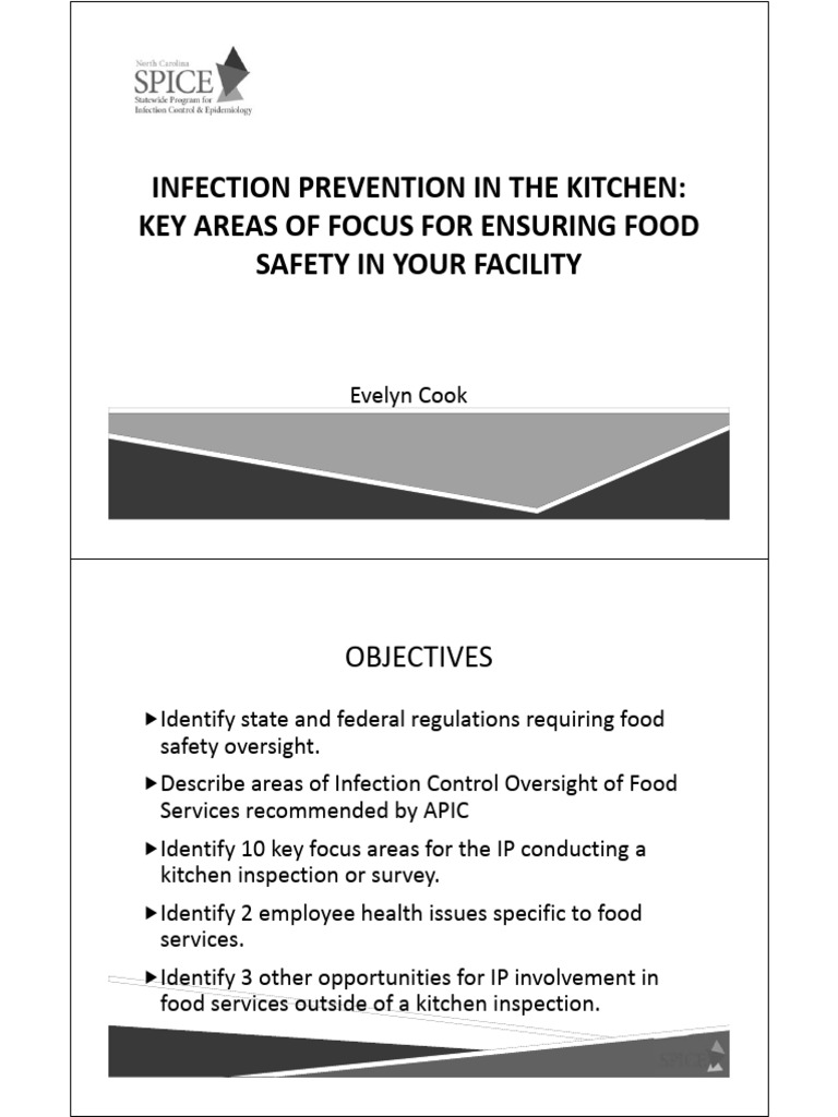 Kitchen Infection Prevention Guide | PDF | Raw Foodism | Hygiene