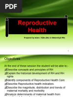 1-Introduction To Reproductive Health | PDF | Woman | Family Planning