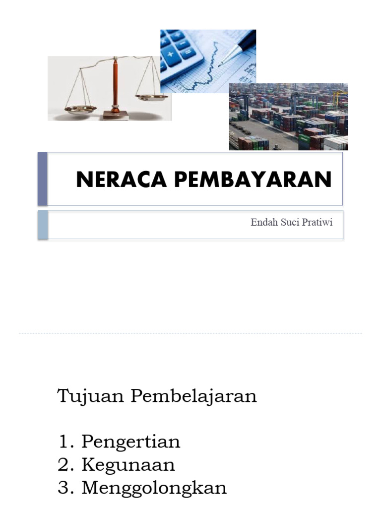 Neraca Pembayaran | PDF