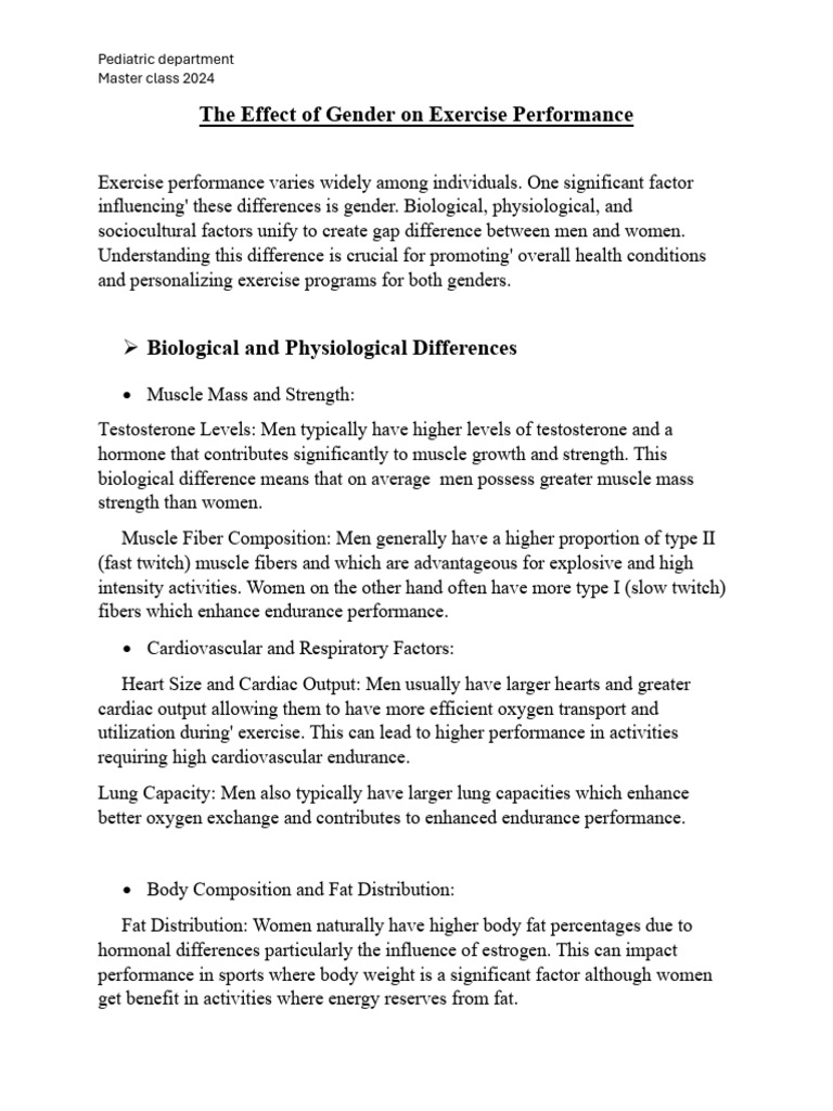 Gender-Specific Weight Training Insights | PDF | Strength Training ...