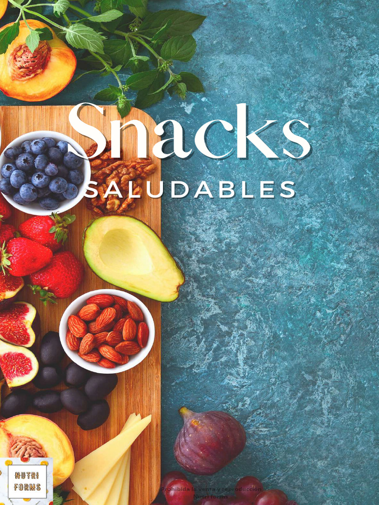 Snacks saludables | PDF | Cocinando | Chocolate