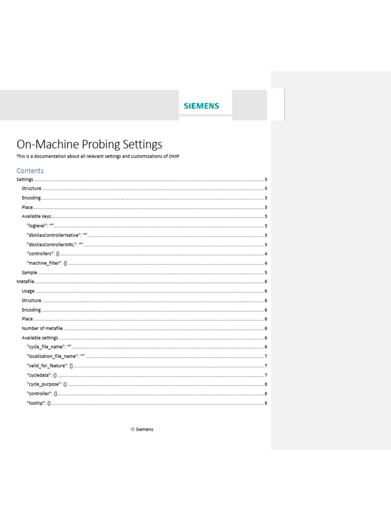NX CAM On-Machine Probing - Settings Guide | Download Free PDF ...