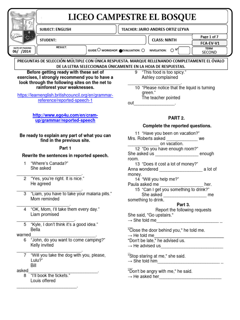 Ninth Grade English Betterment 2t | PDF