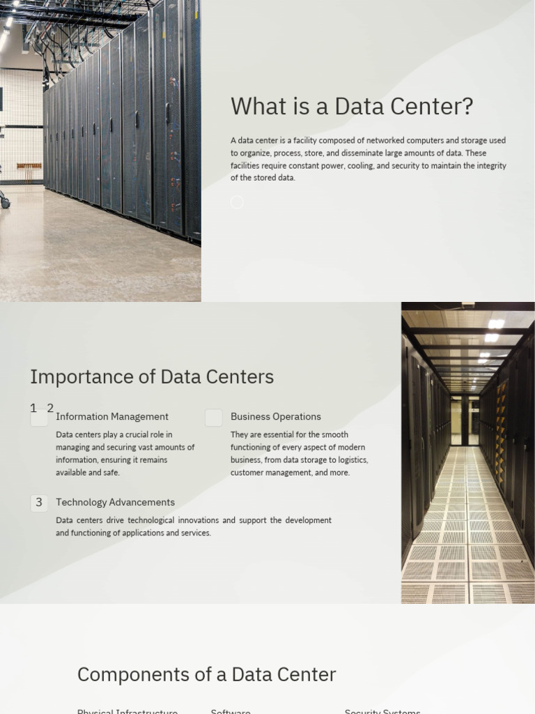 Data Center | PDF | Data Center | Cloud Computing