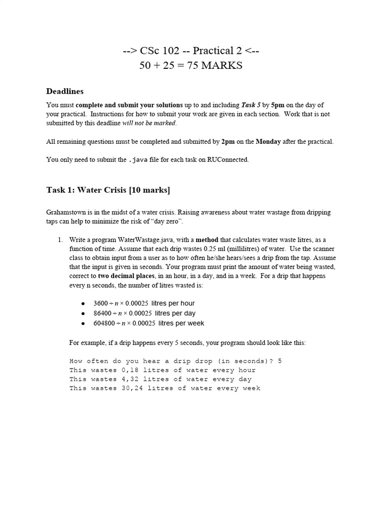 Practical 2 102 2019 | PDF