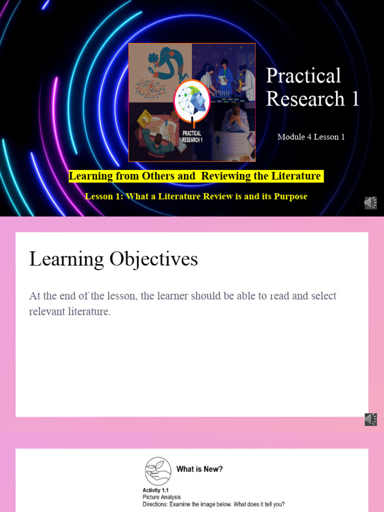 Pr1 - Module 4 Lesson 1 | Download Free PDF | Learning | Science