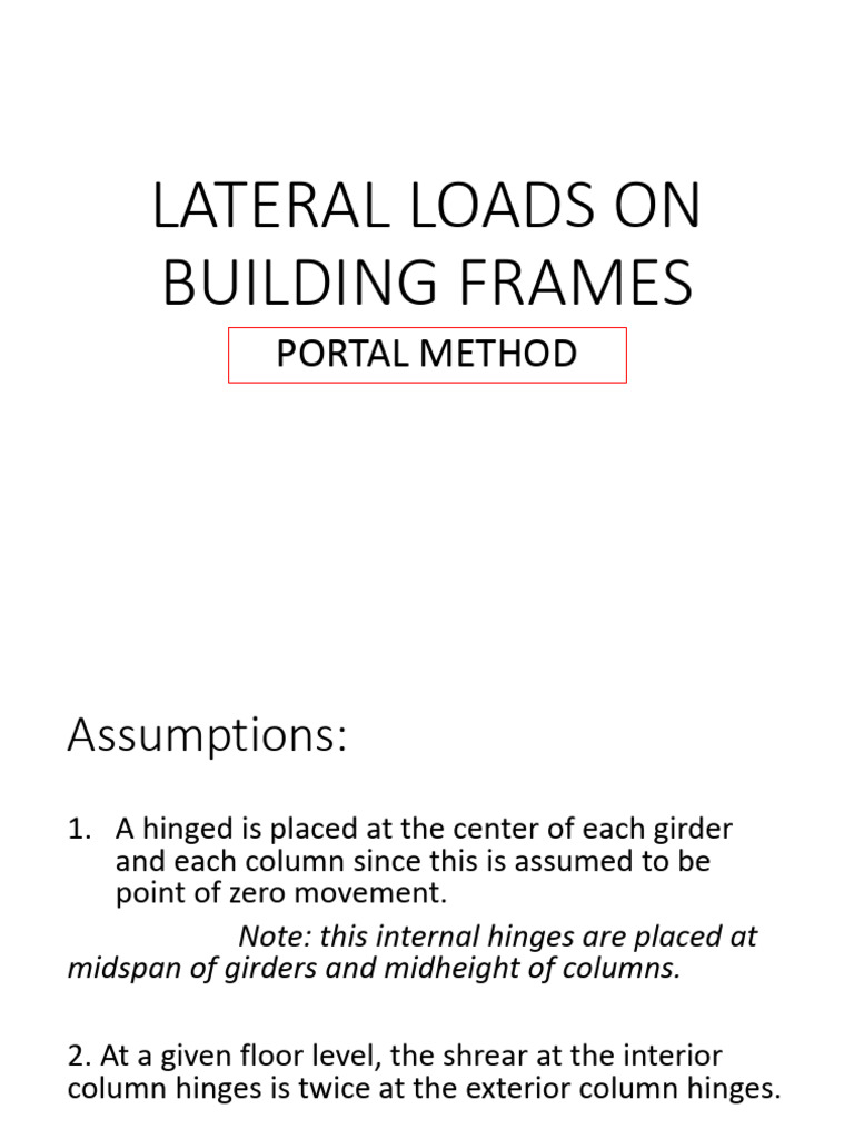 Portal Method 1 | PDF | Applied Mathematics
