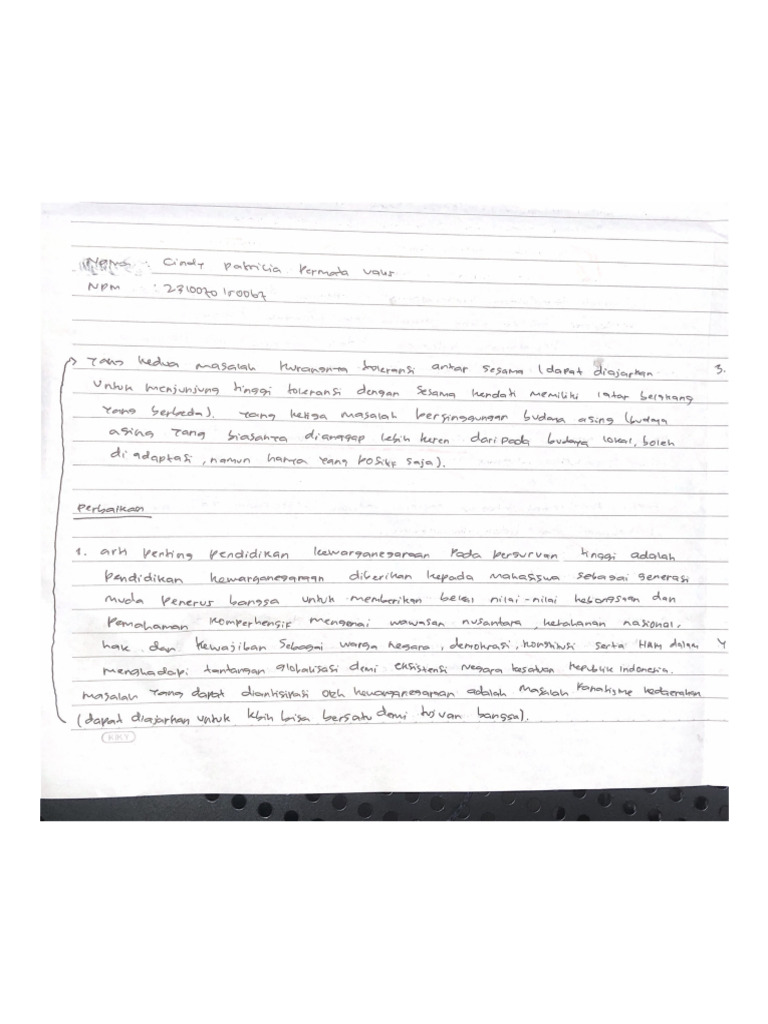 Remedi Cindy Patricia Permata Valis 23-067 | PDF