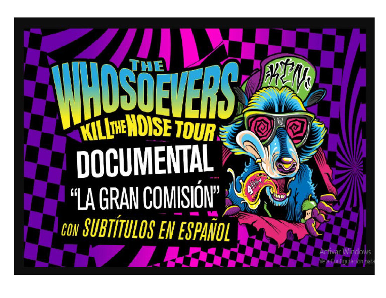 Afiche Con Logo The Whosoever en Word | PDF