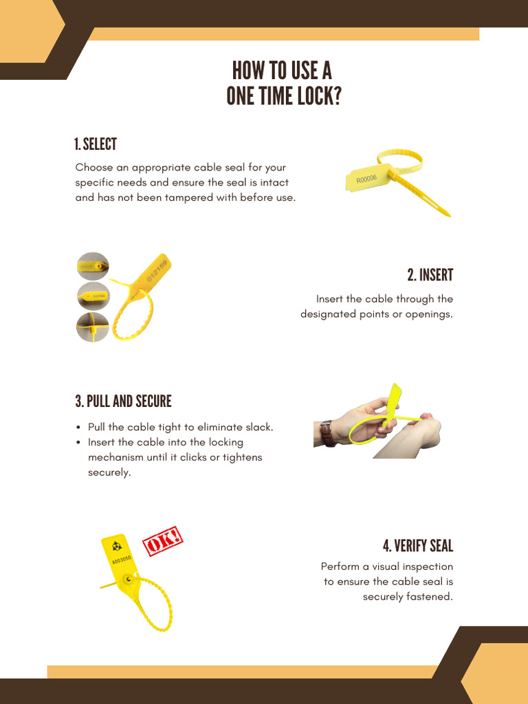 How To Use A One Time Lock - Eng | PDF