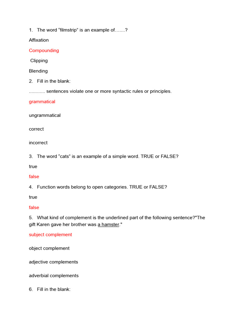 213 Câu NP | Download Free PDF | Word | Morphology (Linguistics)