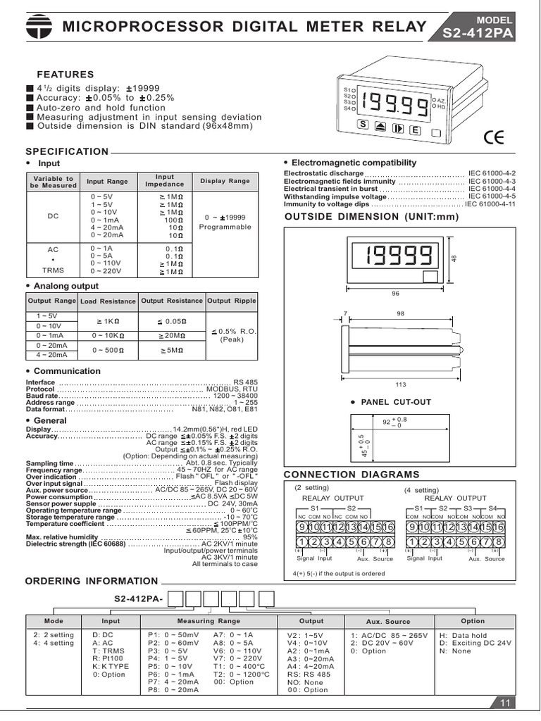 S2 412PA 目錄 | PDF | Electrical Engineering | Electromagnetism
