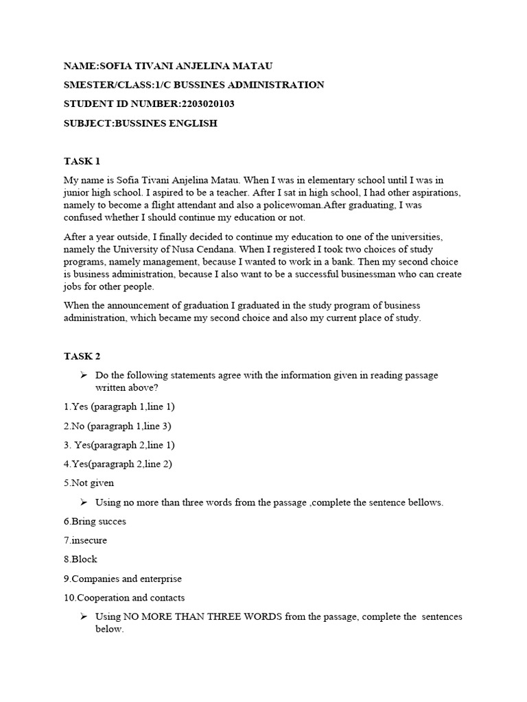 Vhany Bahasa Inggris | PDF | Social Science