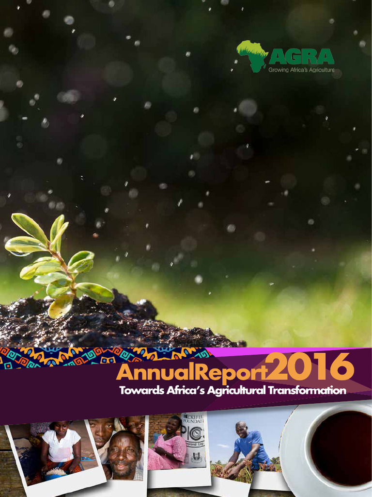 AGRA 2016 AR Final | PDF | Agriculture | Poverty