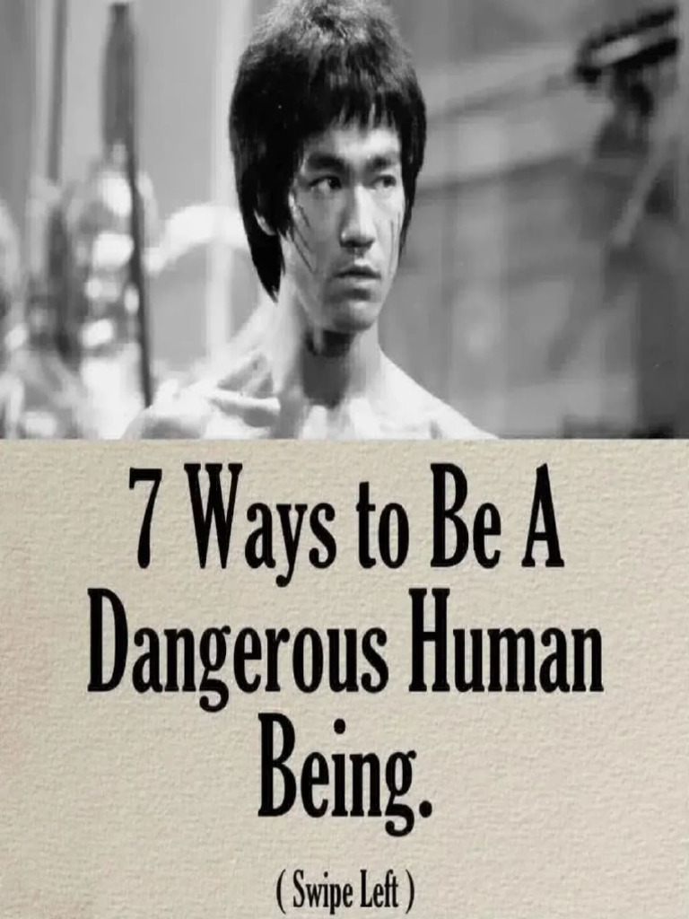 Because A Dangerous ? Human Being !! | PDF