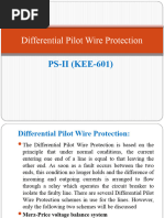 Translay Scheme For Feeder Protection | PDF | Transformer | Relay