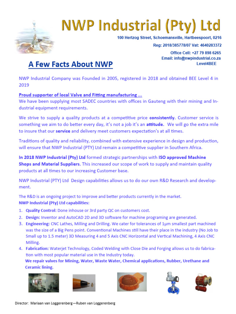 NWP Industrial: Quality Mining Equipment | PDF | Numerical Control ...