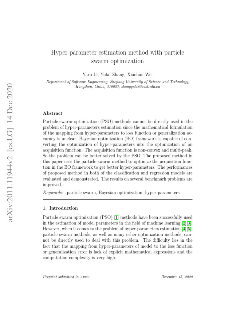 Pso Adaboost1 | Download Free PDF | Mathematical Optimization | Estimation Theory