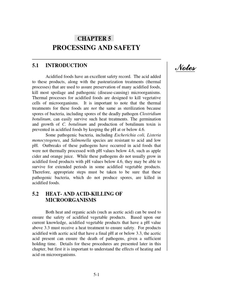 FE - Processing and Safety | PDF | Bacteria | Microorganism