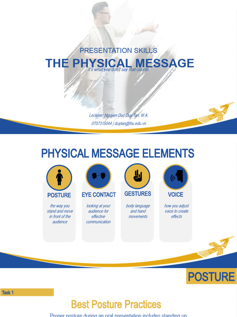 (DTTX) 02 The Physical Message | PDF | Communication | Body Language
