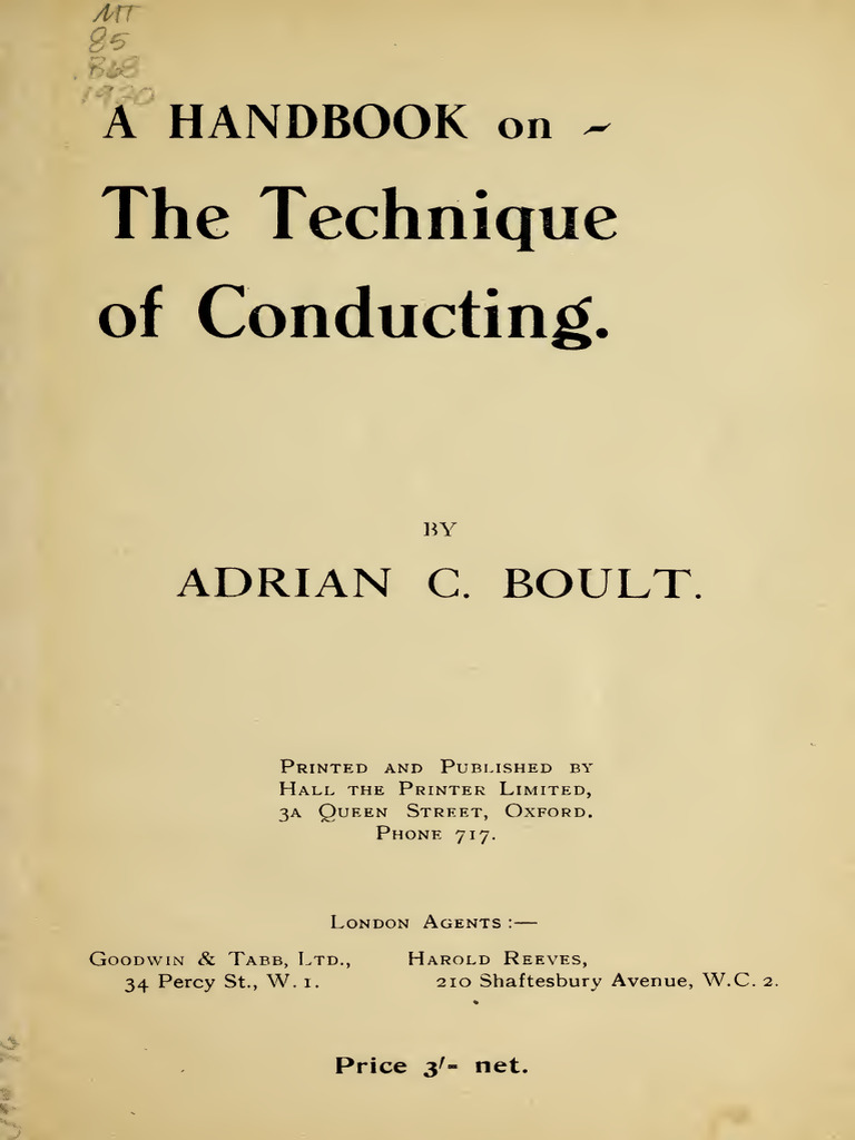 Conducting Techniques Guide | PDF | Conducting | Musicology