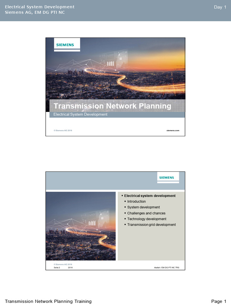 Electrical System Development Overview | PDF | Electric Power ...
