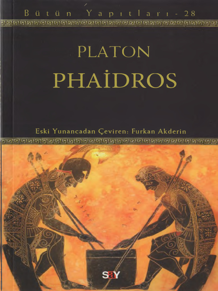 Phaidros 28 Platon Furkan Akderin 2015 106s Tanındı | PDF