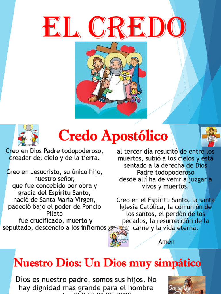 Credo - Nuestro Dios, Un Dios Muy Simpático | PDF | Dios | eucaristía