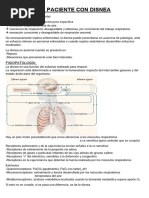 Clasificación y causas de disnea | PDF | Sistema respiratorio | Respiración