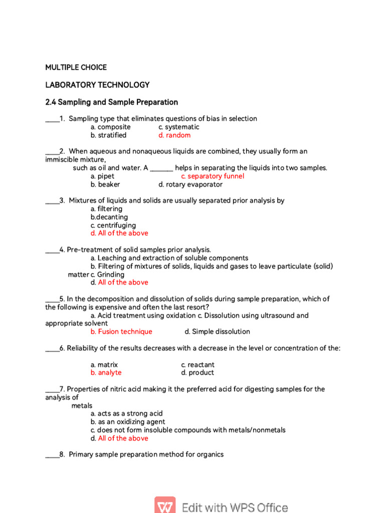 August_13_Practice_questions_with_answers | PDF | High Performance ...