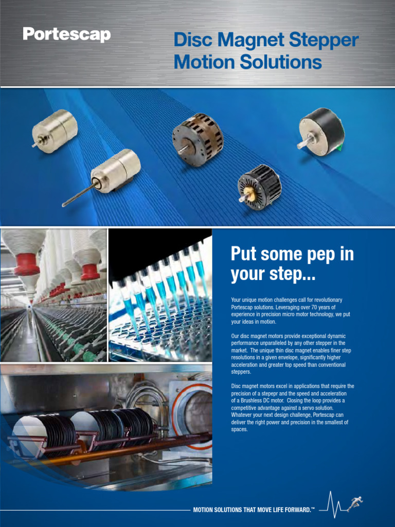 Brochure Technology Overview Disc Magnet Motors | PDF | Electric Motor ...