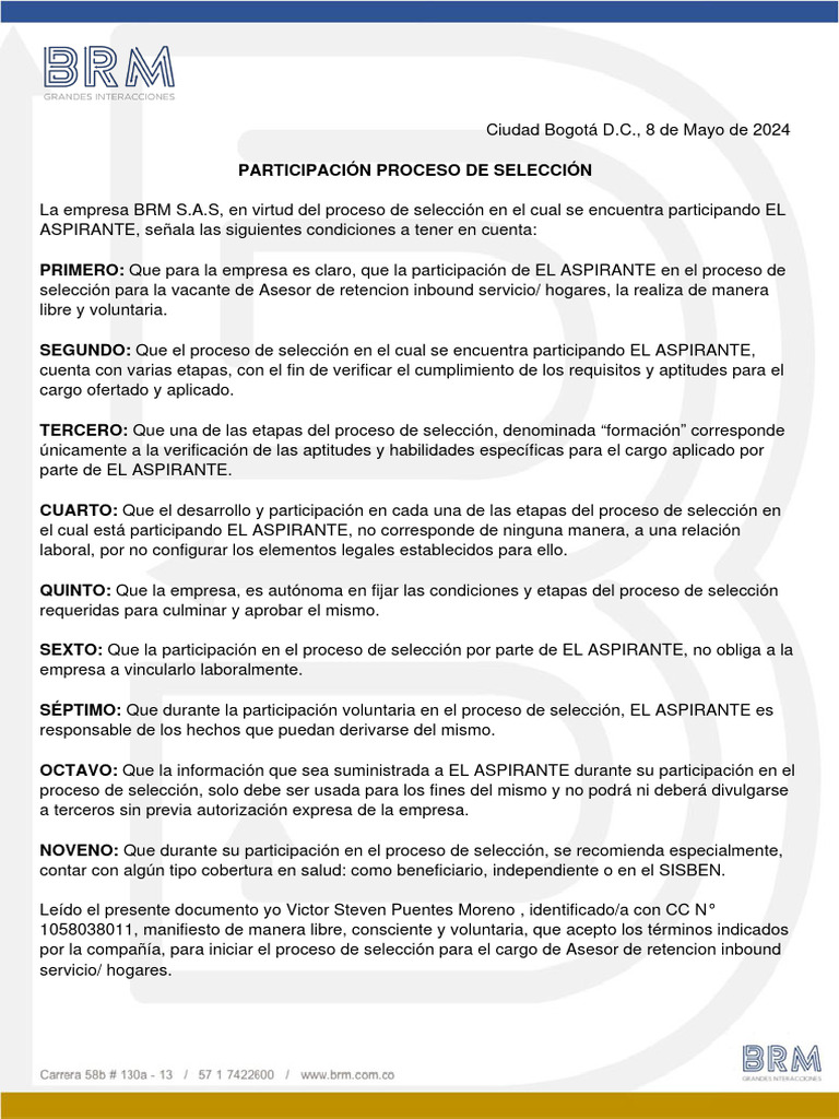 BRM | PDF | Finanzas y dinero