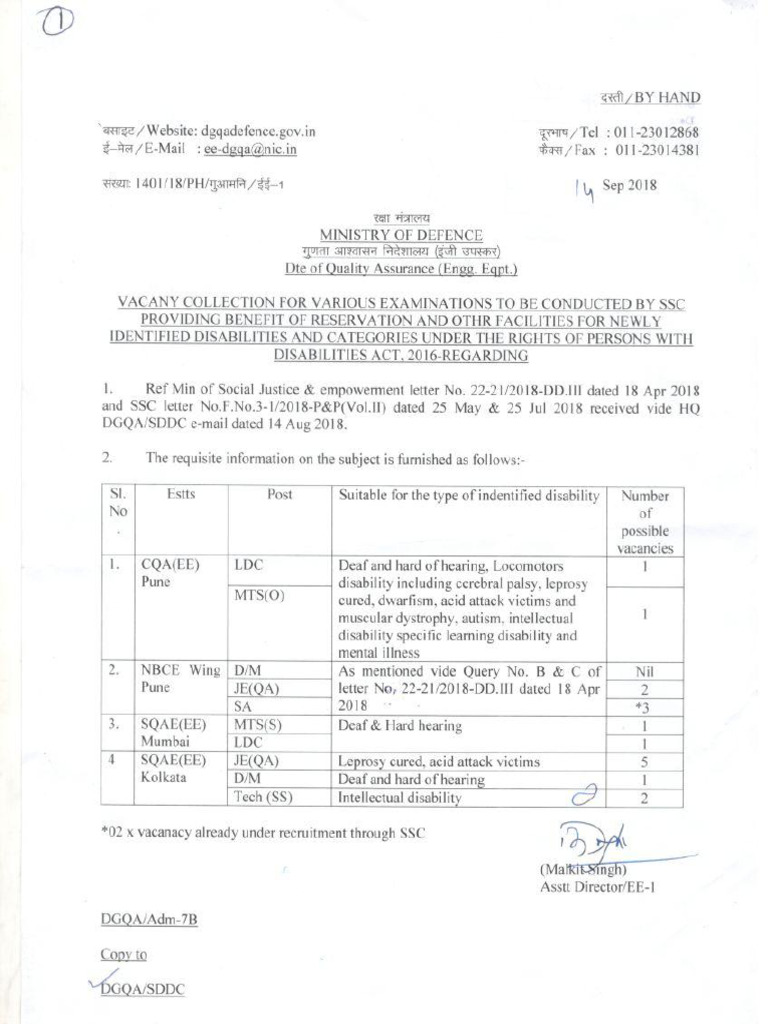 1401 18 Dgqa Ee 1 14 Sep 18 | PDF