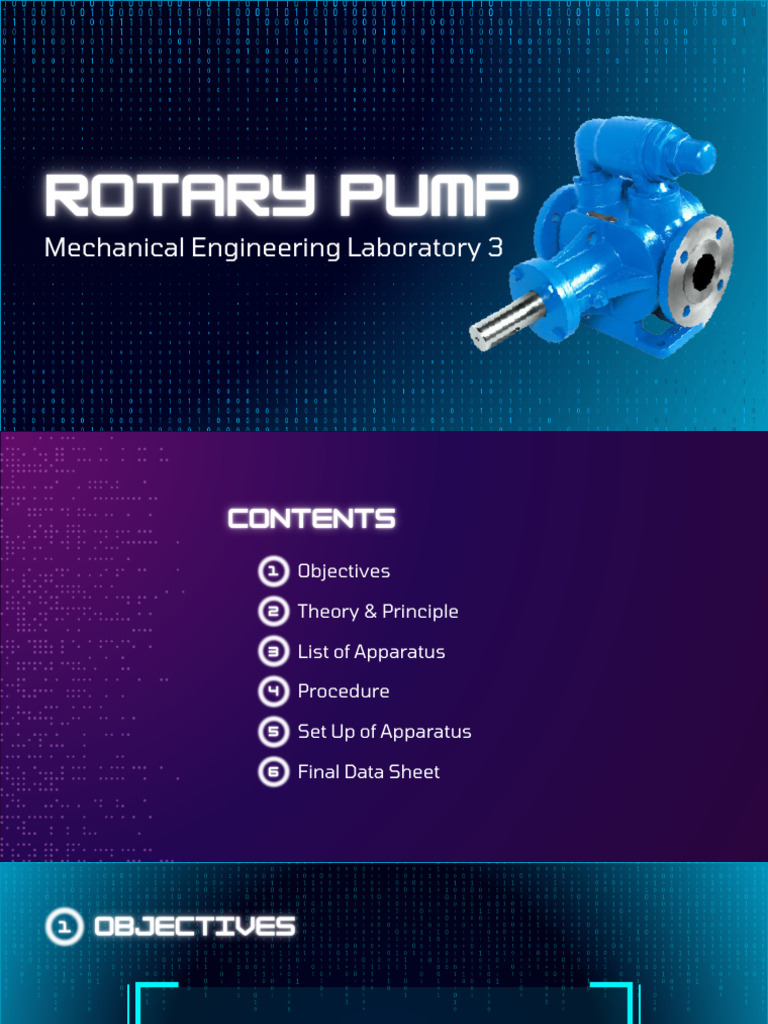 Rotary Pump 1 | PDF | Pump | Flow Measurement