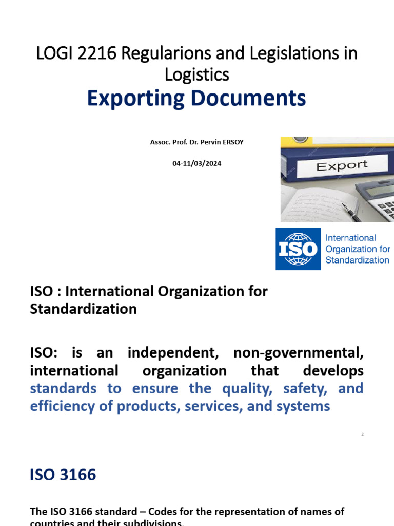 Week 34 Exporting Documents | PDF | Dangerous Goods | Promissory Note