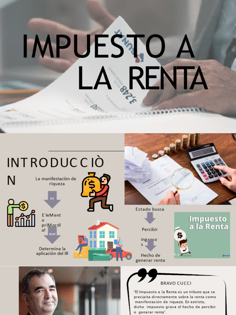 Impuesto A La Renta | PDF | Impuestos | Economias