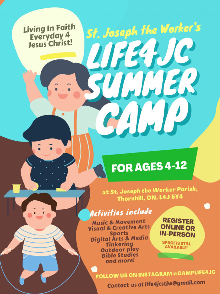 LIFE4JC Summer Camp Flyer | PDF