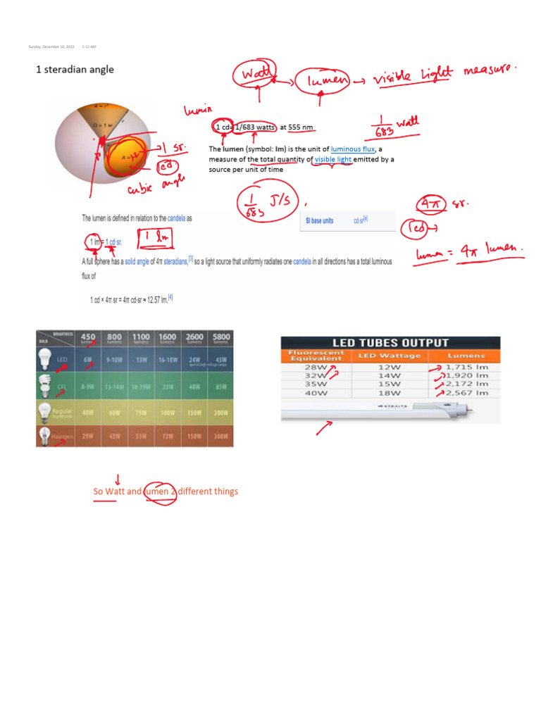 Light_calculation | PDF