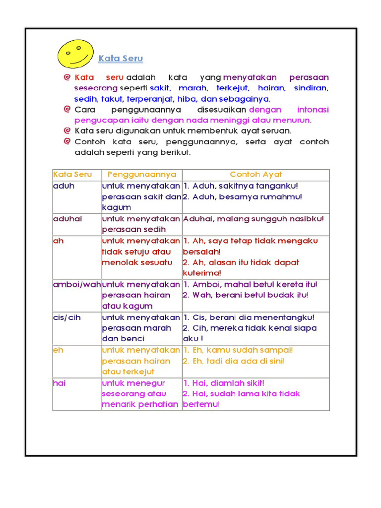 Kata Seru | PDF