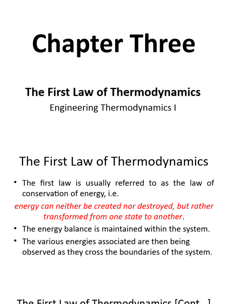 2022 Thermo Chapter 3 | PDF | Heat | Steam