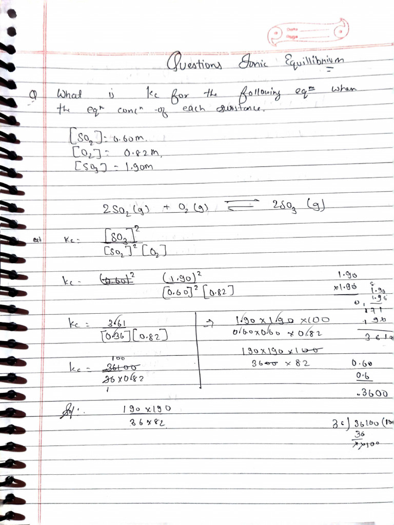 Question of Equilibrium | PDF