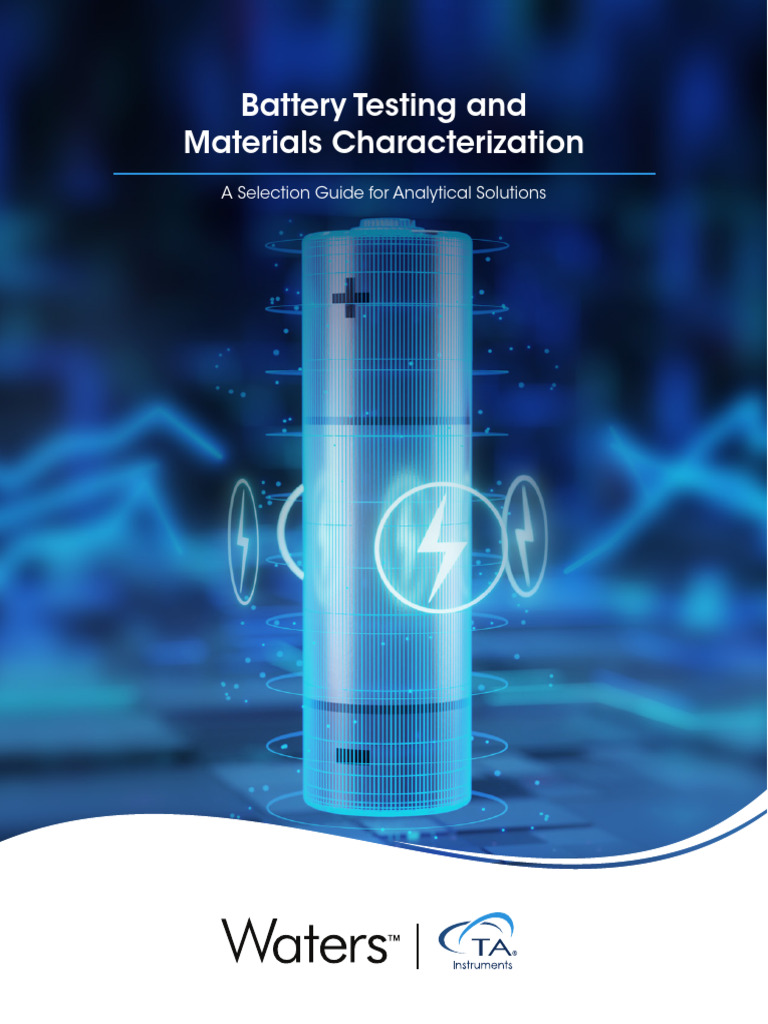 Battery Testing & Materials Guide | PDF | Differential Scanning ...