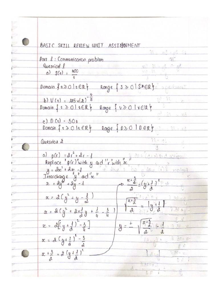 Basic Skill Asignment | PDF