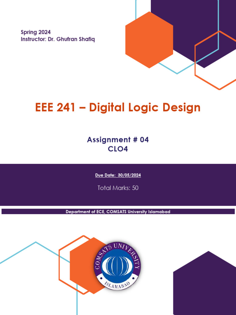 DLD Assignment 4 | PDF | Teaching Methods & Materials