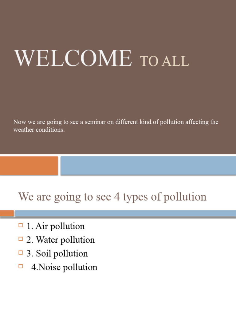 Welcome To All | PDF | Greenhouse Gas | Air Pollution