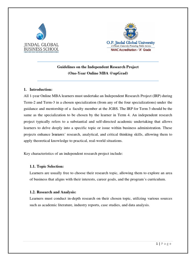 16(2) IRP Guidelines | PDF | Methodology | Cognition